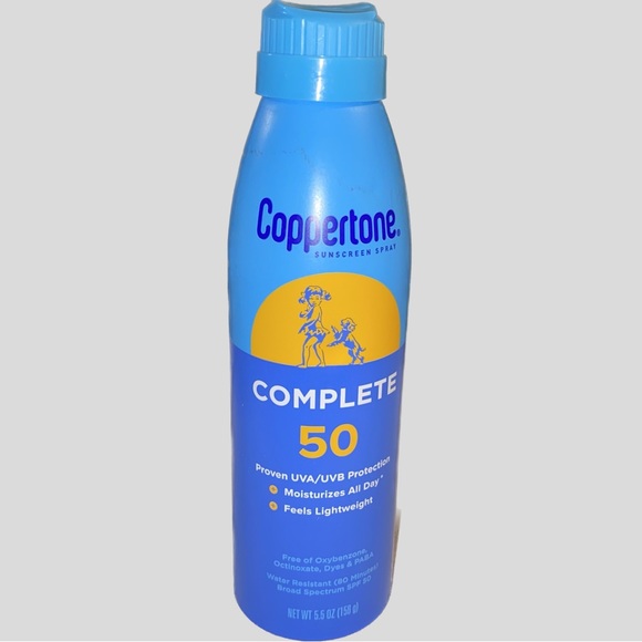 Coppertone | Skincare | Coppertone Complete 5 Sunscreen Spray Spf 50 55 Oz Exp 2024 | Poshmark